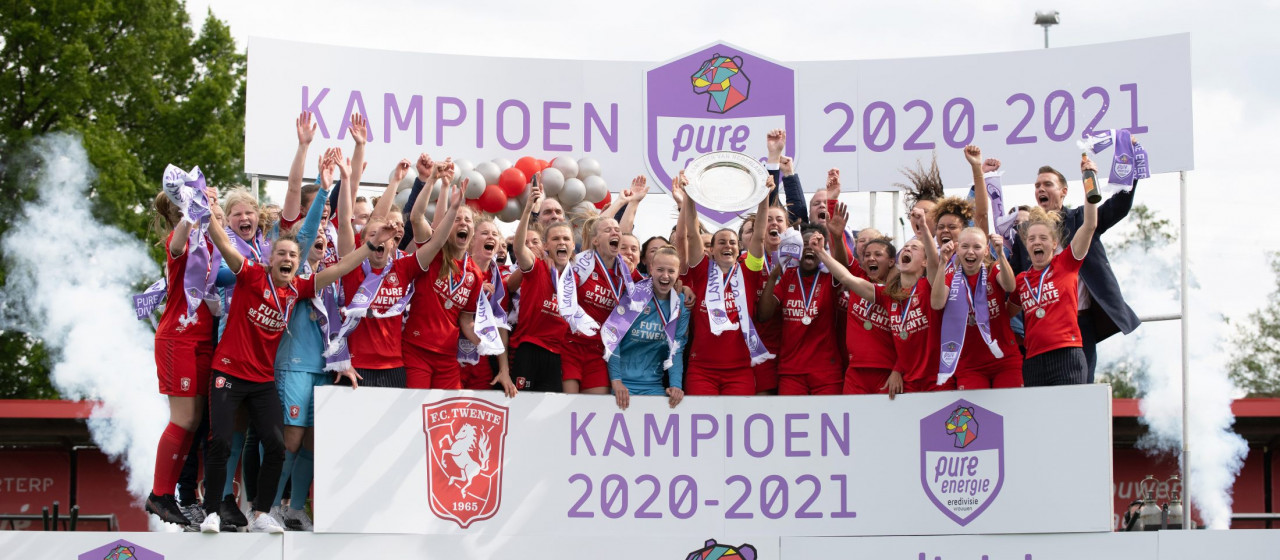 FC Twente Vrouwen landskampioen!